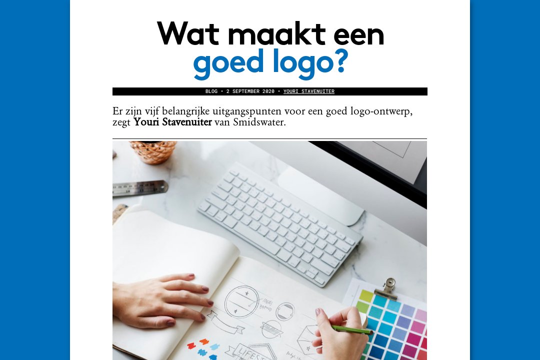 Goed logo - TV-drama?